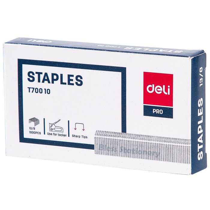 Isi staples tembak Deli 13/8 refill gun tacker isi stapler jok motor ...