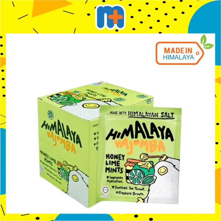 [MPLUS] HIMALAYA Salt Sports Candy - Honey Lime Mints 15g 12X1'S | Lazada