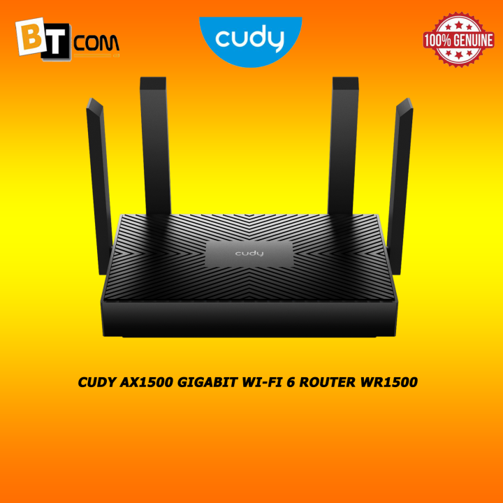 CUDY AX1500 GIGABIT WI-FI 6 ROUTER WR1500 | Lazada