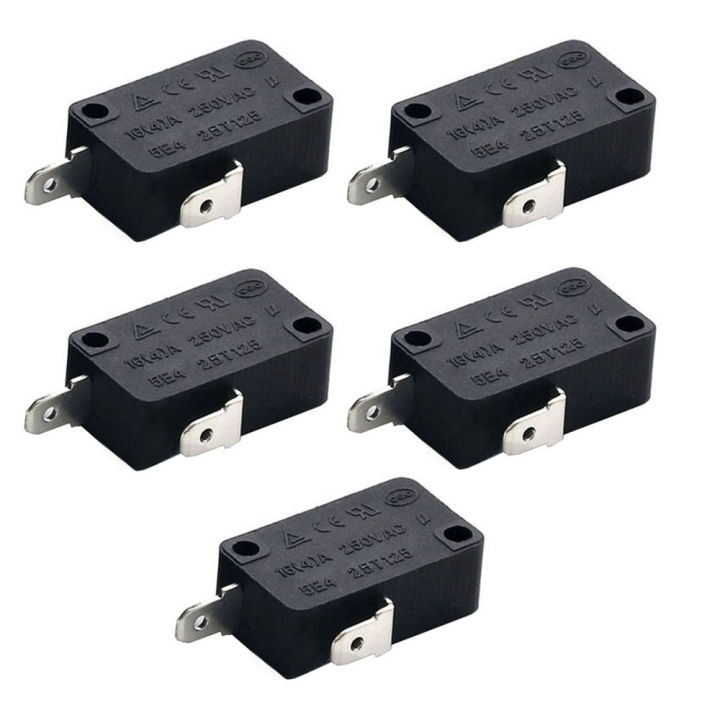 5Pcs KW1-103 Micro Switch 16A 250V Normally Close Switch 2 Pin Micro ...