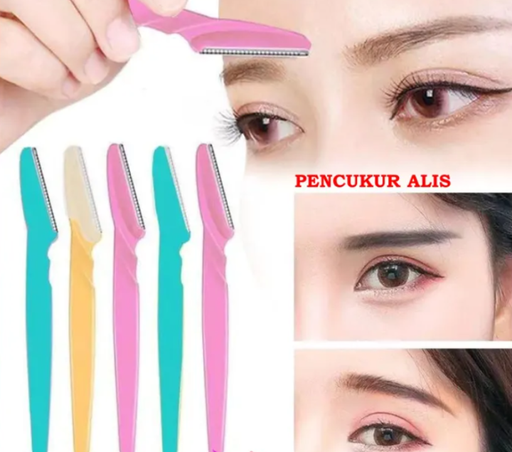 Alat Pencukur Alis Eyebrow Trimmer Pisau Cukur Kumis Alat Perapih Bulu ...