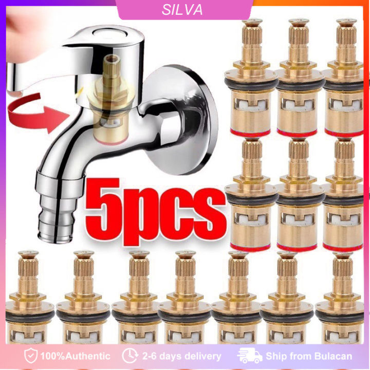 1/3/5PCS Replacement Faucet Valve Core Universal Brass Tap High ...