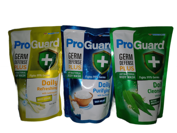 ProGuard antibacterial body wash 410ml - Germ defense plus | Lazada ...