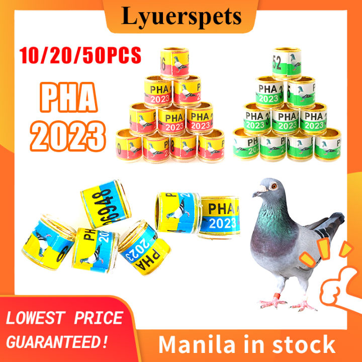 10/20/50Pcs Pigeon Ring PHA 2024 Dove Foot Ring Racing Pigeon Leg Bands ...