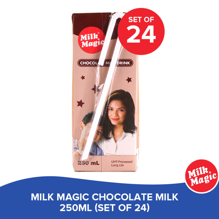 Milk Magic - Chocolate Milk 250ml (Set of 24) - Nutritious Healthy ...