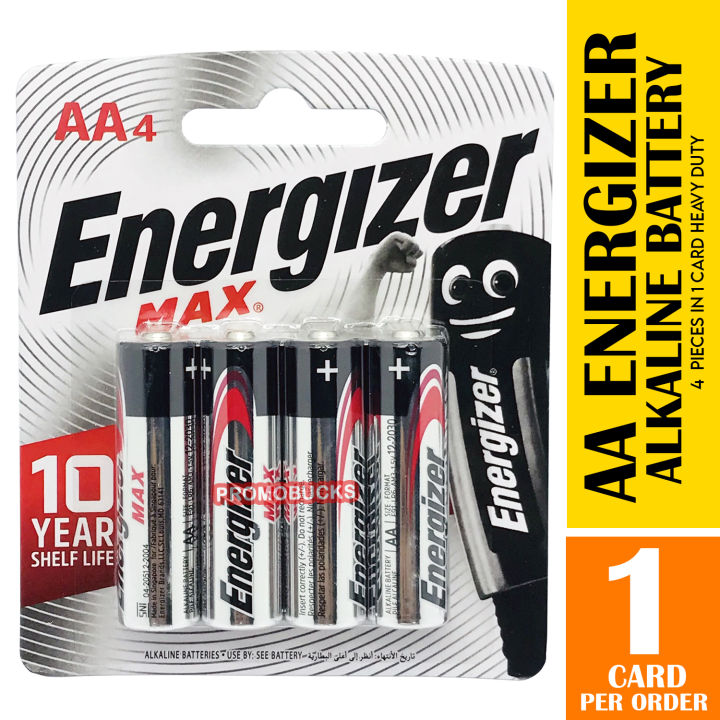 AA Energizer Alkaline Non Rechargeable Battery (4IN1) | Lazada PH