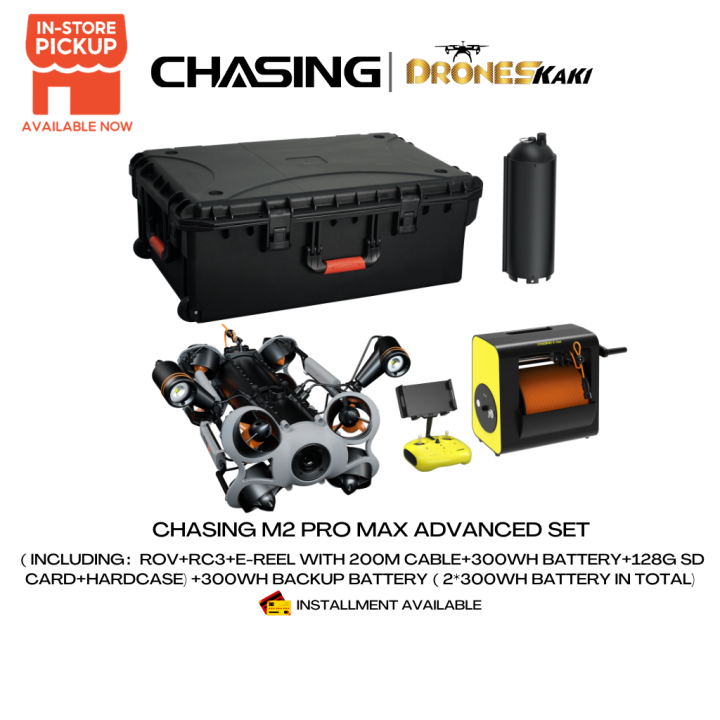 CHASING M2 PRO MAX ROV | Industrial-Grade Underwater ROV | Lazada