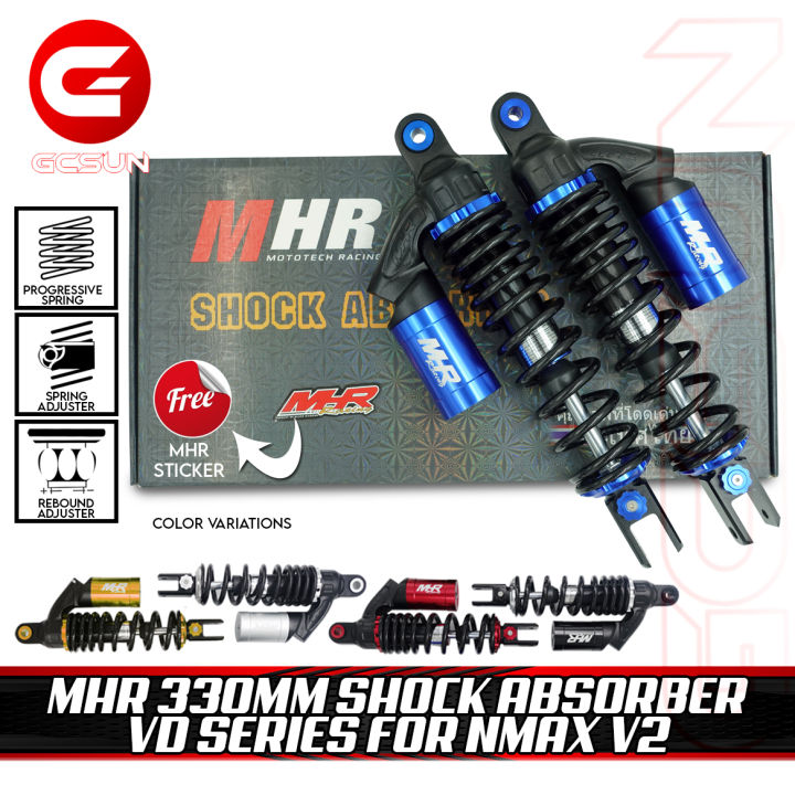 MHR 330MM SHOCK ABSORBER VD SERIES FOR YAMAHA NAMX V2-GCSUN | Lazada PH
