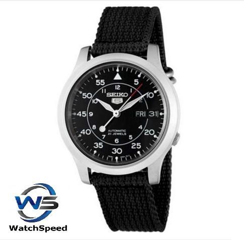 Seiko 5 SNK809K2 SNK809K SNK809 21 Jewels Automatic Military Men's ...