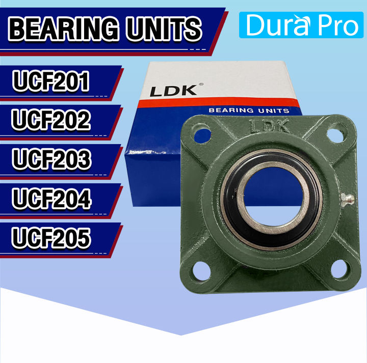 UCF201 UCF202 UCF203 UCF204 UCF205 LDK ตลับลูกปืนตุ๊กตา ( BEARING UNITS ...