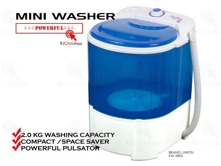 PERSONAL WASHING MACHINE 2.0 KILOS UNION UGWM-20 | Lazada PH