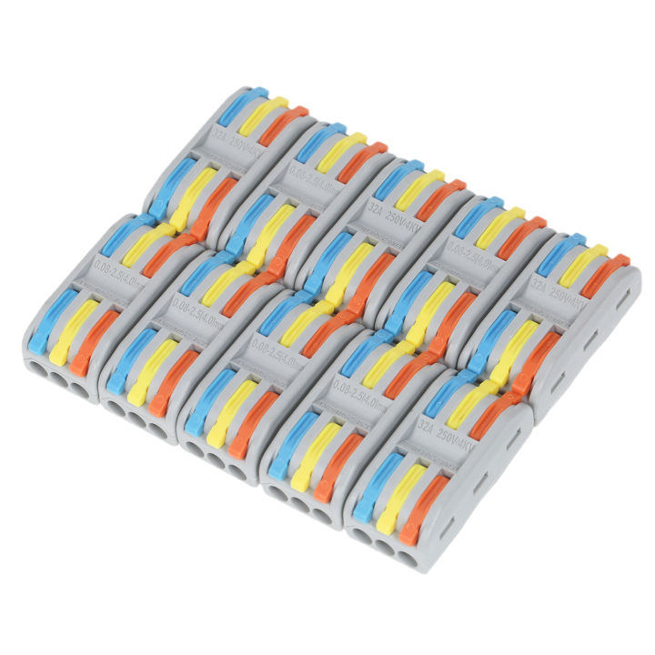 Wire Cable Set Cable Set Lever Universal Cable Fast Push-in Conductor ...