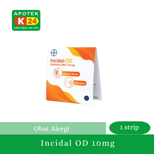 Incidal OD 10mg Caps 4s (Per-Strip) | Lazada Indonesia