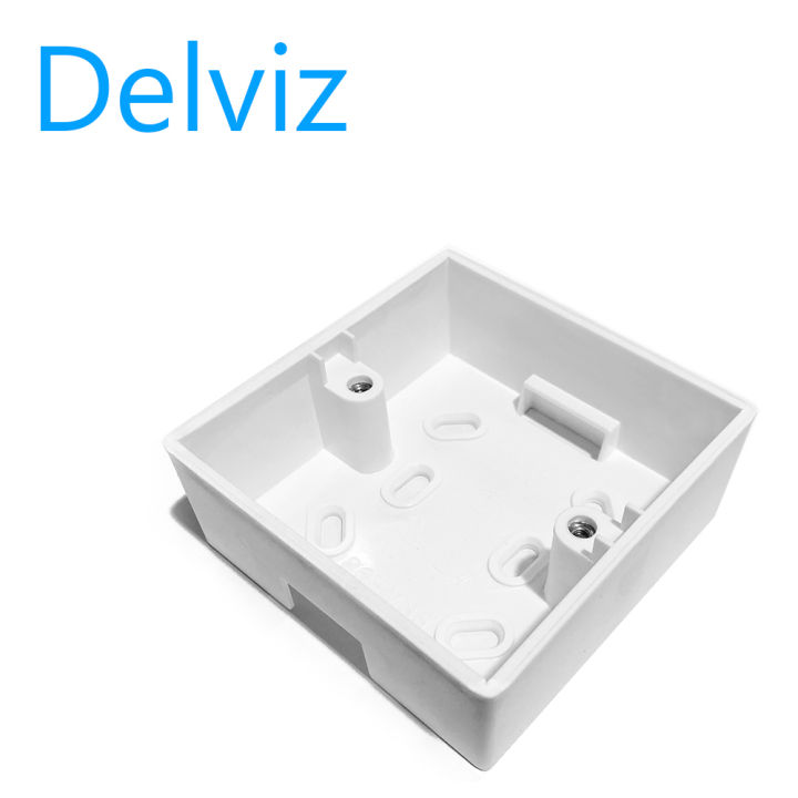 Model DELVIZ [EU] 1GANG86 Power socket surface wall mounting box ...