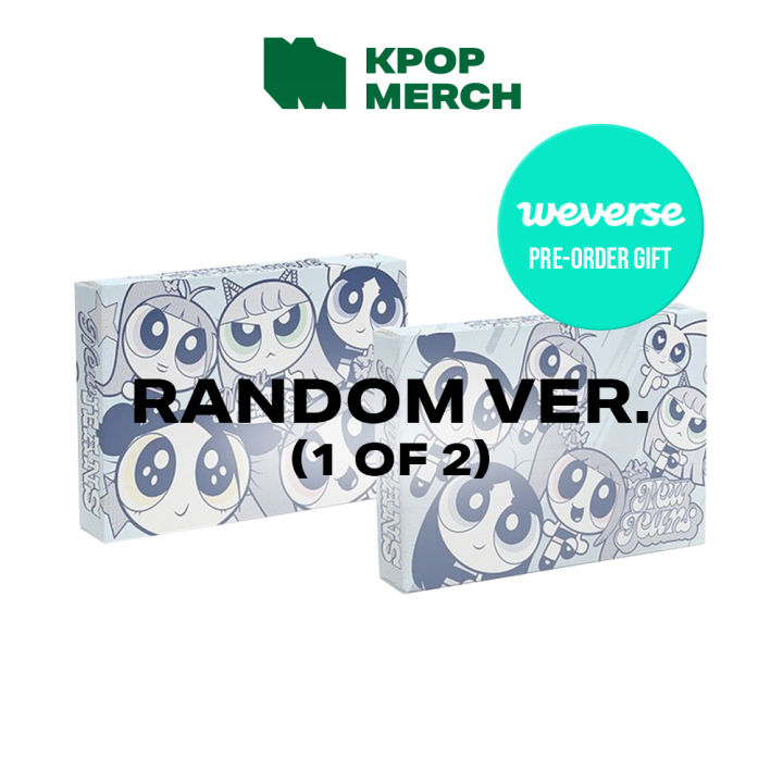[+Weverse Gift] NewJeans - 2nd EP Album [ Get Up ] The POWERPUFF GIRLS X NJ Box Ver. ( Random ...