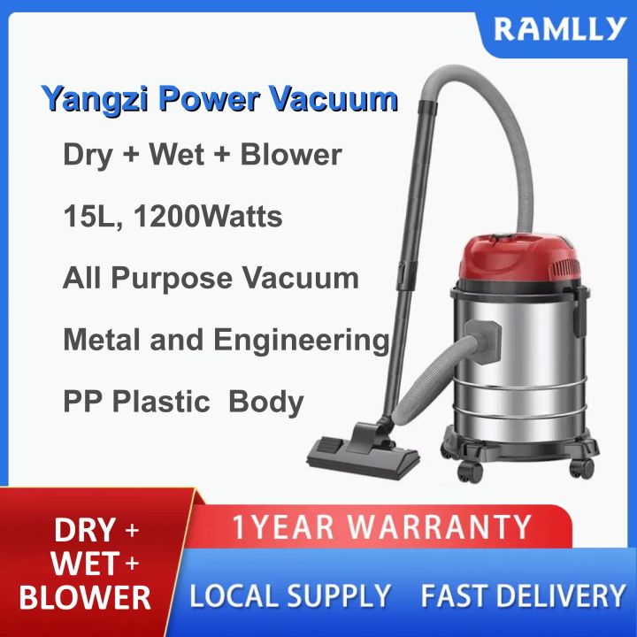 YANGZI Vacuum Cleaner 3 in1 WET DRY BLOWER 1200W Powerful Household ...