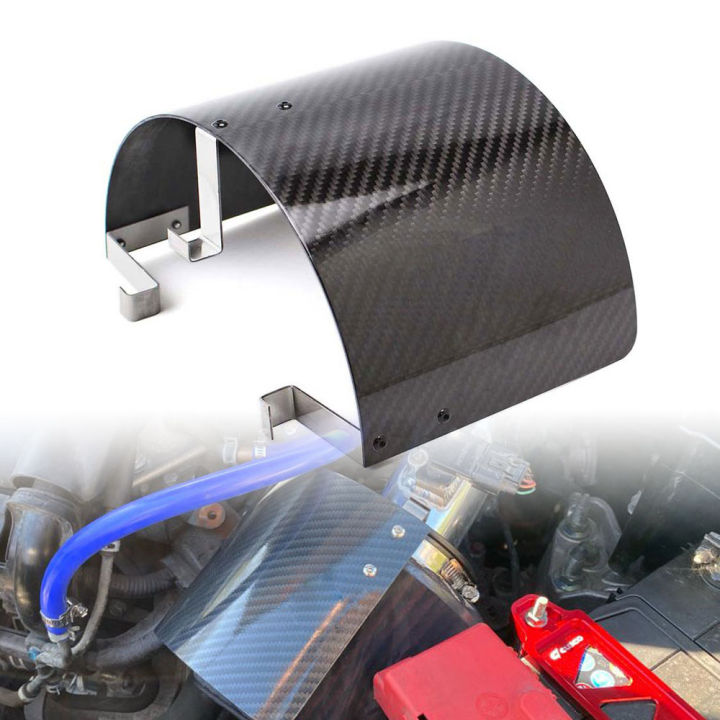 Universal Cone Filter Cover Carbon Fiber for 2.5-5.5 inch Neck Air ...