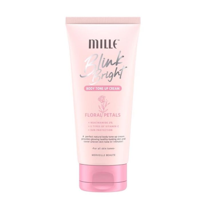MILLE BLINK BRIGHT BODY TONE UP CREAM ไพรเมอร์ทาตัว (150g.) | Lazada.co.th