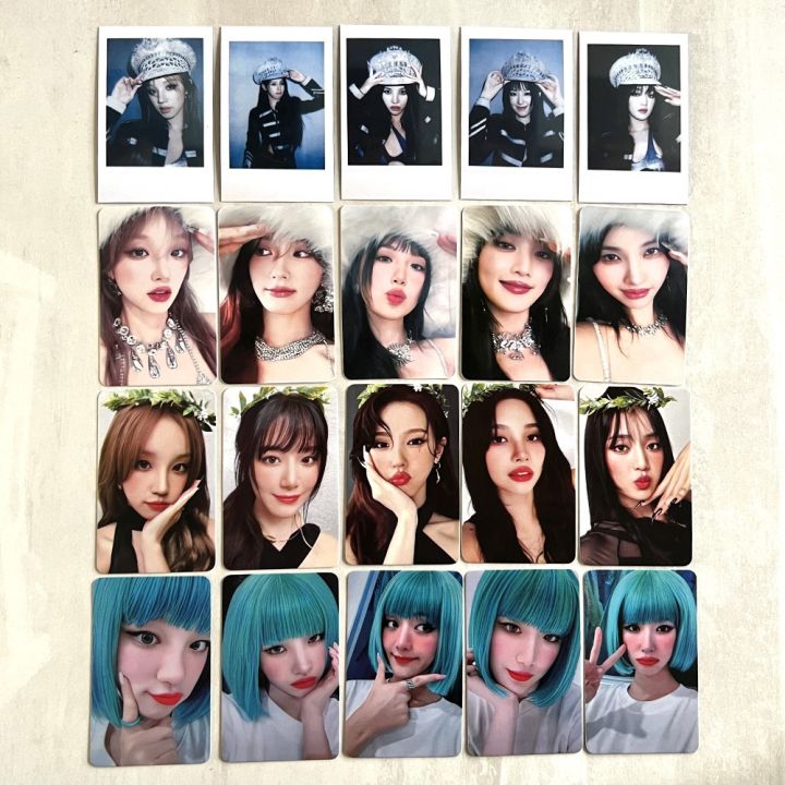 (G)I-DLE Fate Ktown4u Withmuu Soundwave PhotoCards Miyeon Yuqi Shuhua ...