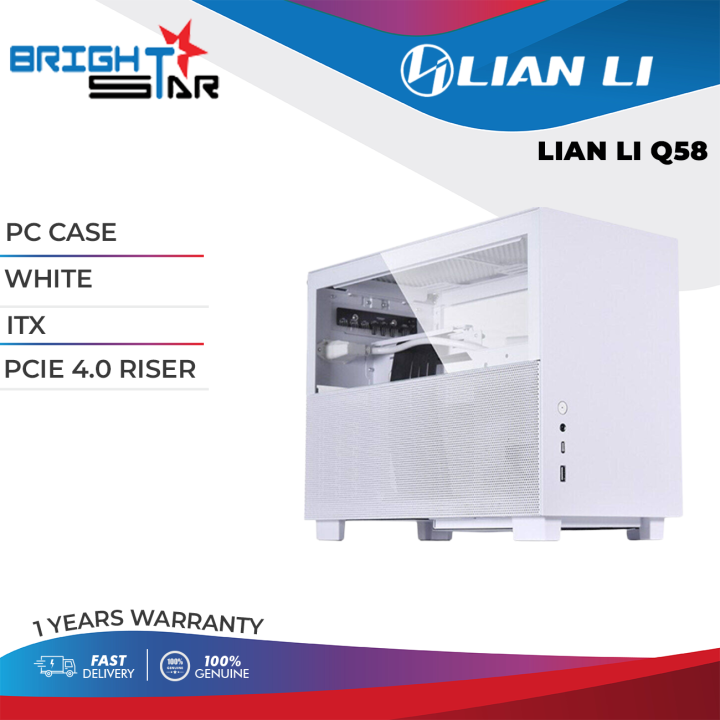 Lian Li Q58 ITX Desktop Casing With PCIE 4.0 Riser | Lazada