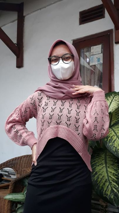 NEW COLOR! LEA MOON / Bolero Rajut / Bolero Rajut Wanita / Bolero ...