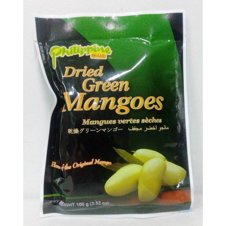 Philippine Brand Dried Green Mangoes 100g | Lazada PH