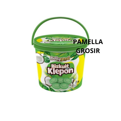 BISKUIT KALENG KLEPON BELLYGOOD SNACK LEBARAN JAJAN LEBARAN 300 GR ...