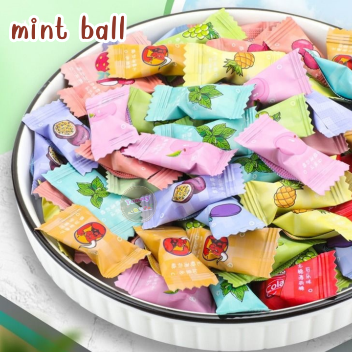 HOT!! ลูกอมมิ้นท์ Mint Candy 11 รส 500กรัม ลูกอมมิ้นต์ เย็น หอมสดชื่น ...