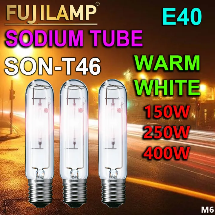 [LOCAL SELLER] SON-T 150W/250W/400W E E40 SL/12 HIGH PRESSURE SODIUM ...