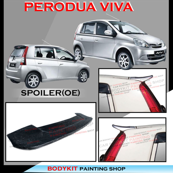 PERODUA VIVA/PERODUA VIVA ELITE SE OE STYLE REAR TRUNK SPOILER DUCKTAIL ...