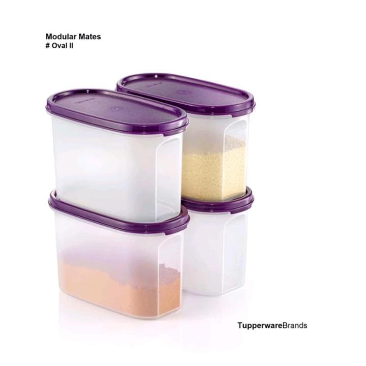 Tupperware Modular mates Oval 1.1L(1 pcs) | Lazada