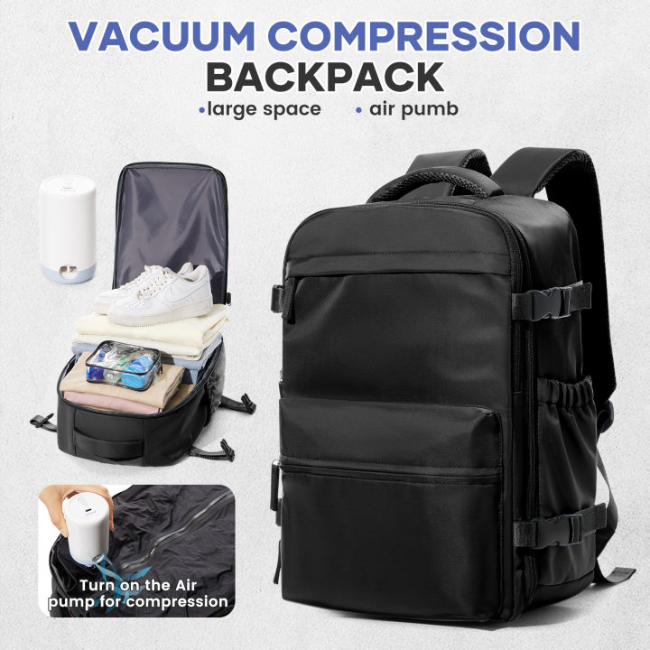 Vacuum Travel for Men Large Capacity airback Business Laptop Women Expandable Backpack School ...