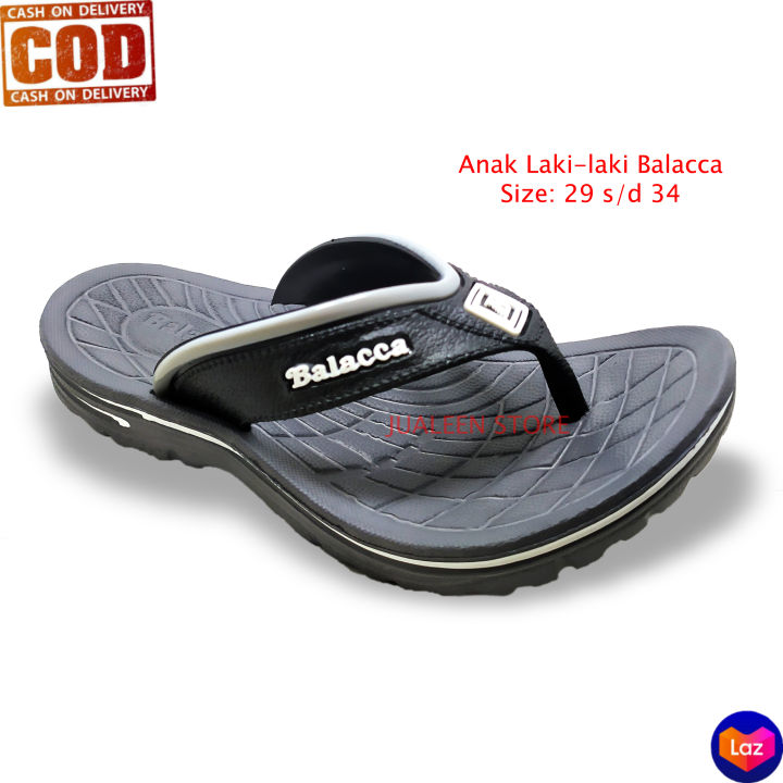 SANDAL JEPIT KARET ANAK LAKI-LAKI TANGGUNG BALACCA BC-004 | SANDAL KARET [JUALEEN STORE ...