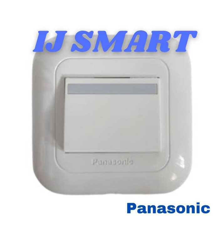 SAKLAR HOTEL SINGLE - SAKLAR TUKAR - PANASONIC WIDE SERIES - WHITE ...