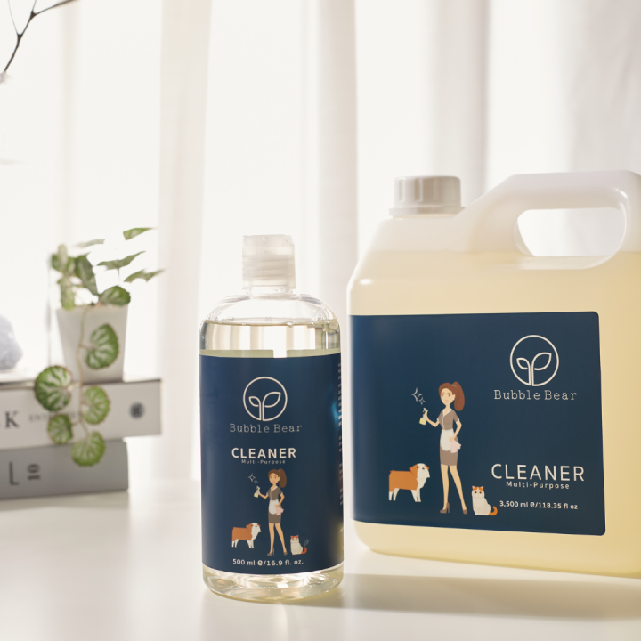 Organic Multi-Purpose Cleaner for Pets Bubble Bear 500ml 3500ml | Lazada Singapore
