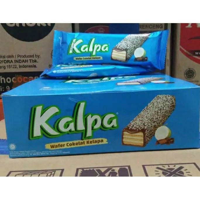 Kalpa Wafer Coklat Kelapa (24 Gram isi 12 pcs/ box) | Lazada Indonesia