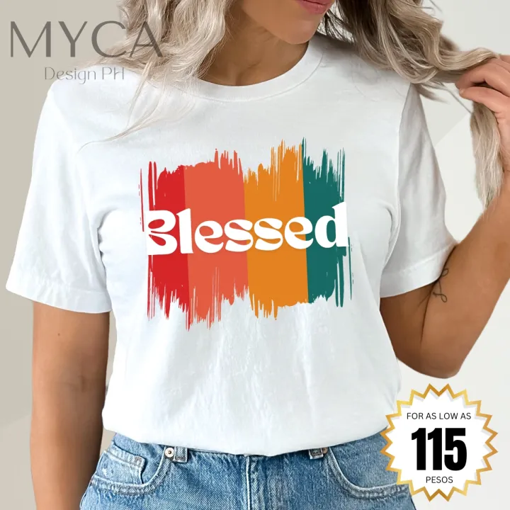 Blessed Christian Statement Shirt Unisex Kids & Adult Christian Bible ...