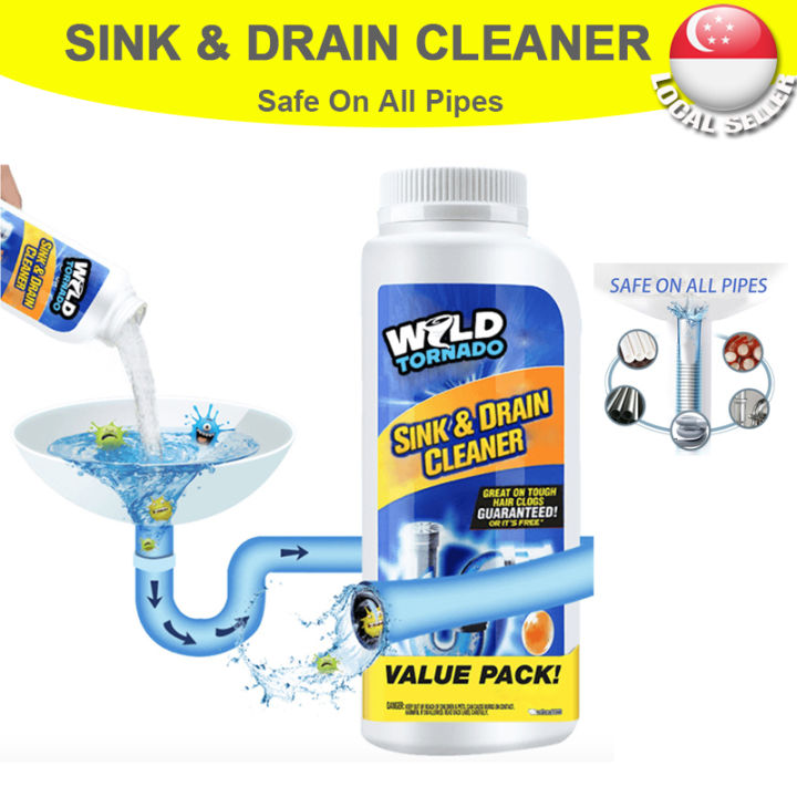 🇸🇬【SG stock】 Clogged drain cleaner Pipe declogger Sink Drain Cleaner ...