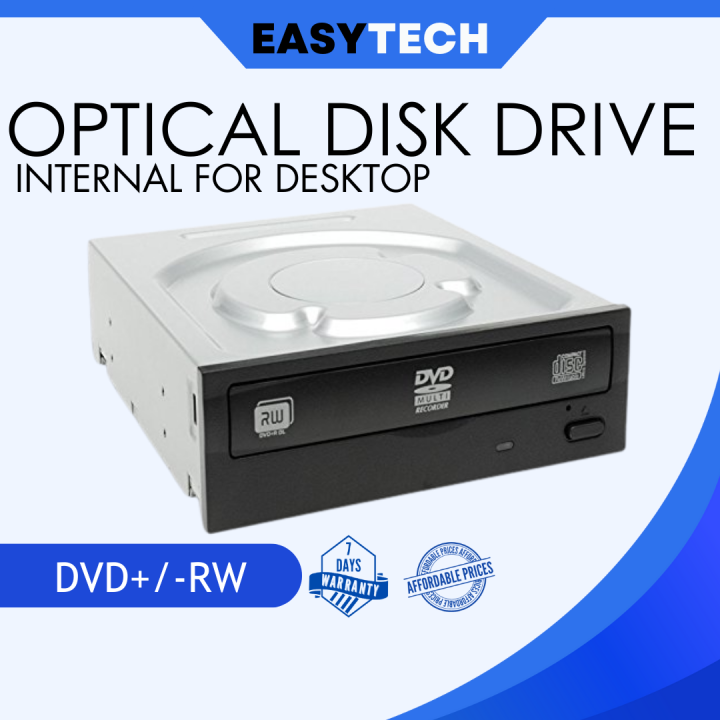 EASYTECH | DVD Multi Player (DVD-Rom/CD-Rom/DVD-REWRITABLE) for Desktop Sata Port | Lazada PH