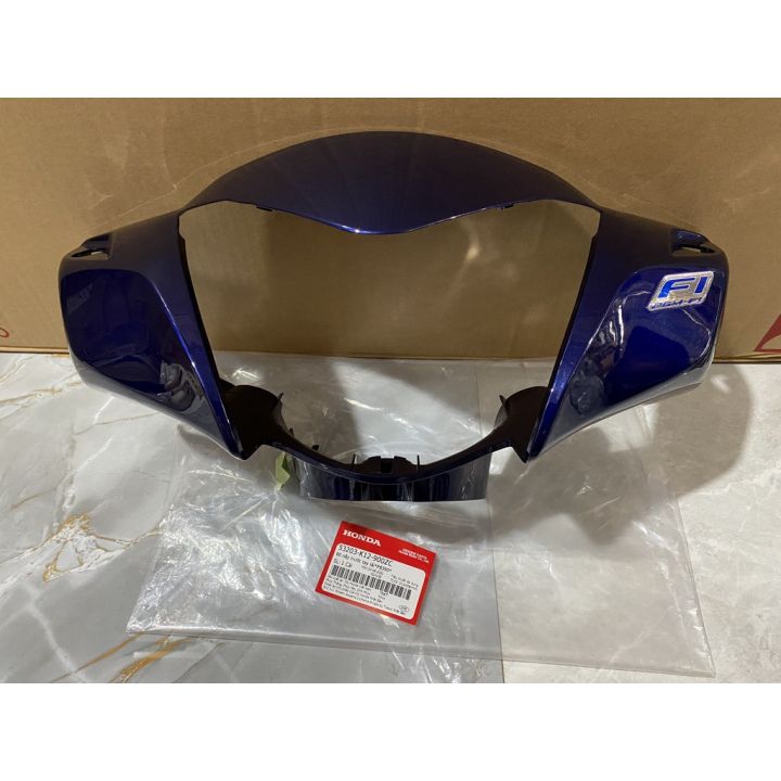 Bộ nắp trước tay lái | bàn thờ Lead 125 (2013) màu Xanh đen chính hãng ...