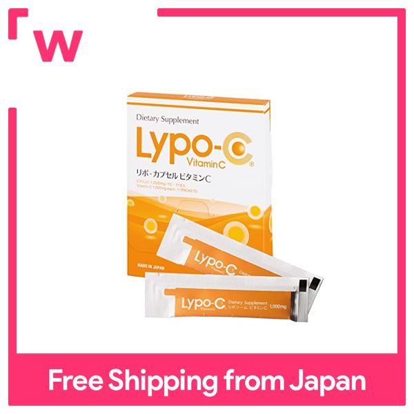 Lypo-C Lipo Capsules Vitamin C (11 capsules) 1 box Japan Official Liposomal Vitamin C 1000 mg ...