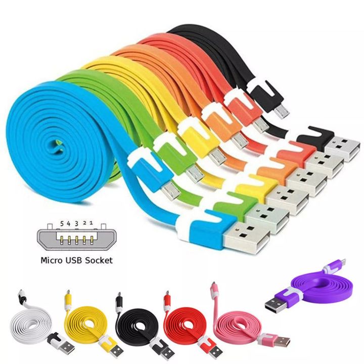 Kabel Micro USB Flat Millet MK5P Cable Charger Cas Casan Data HP 1 ...