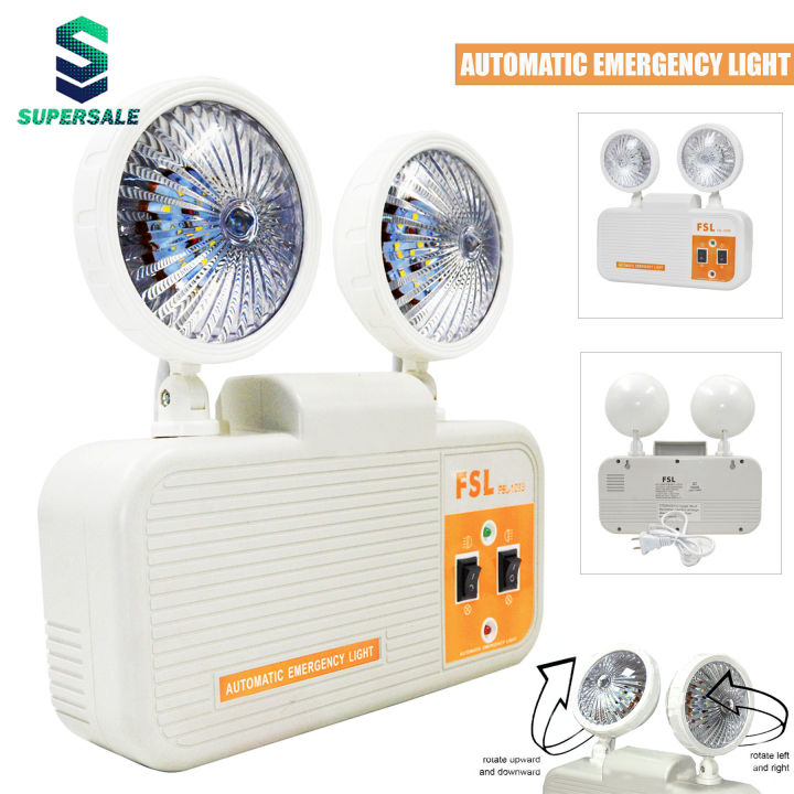 FSL-1098 Automatic Emergency Light | Lazada PH