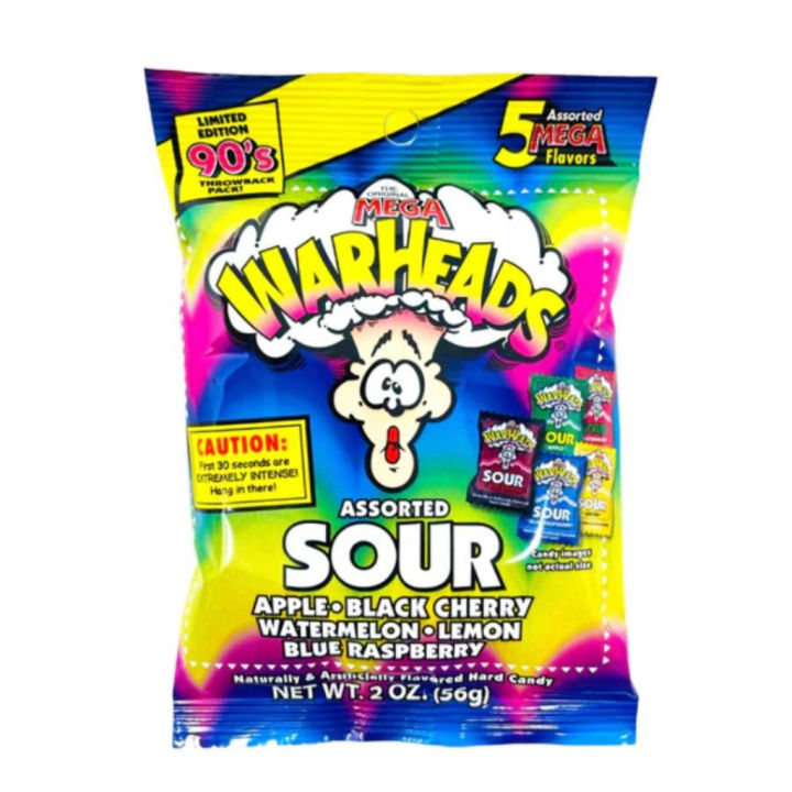 Warheads Extreme Sour Hard Candy Bag 2oz | Lazada PH