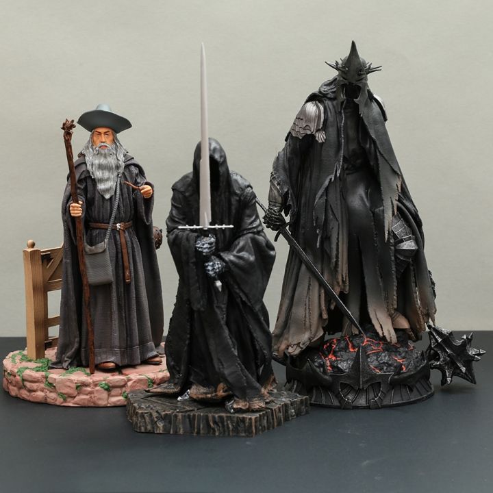 Gandalf Ringwraith Nazgul Witch-King Of Angmar PVC Figure Statue ...