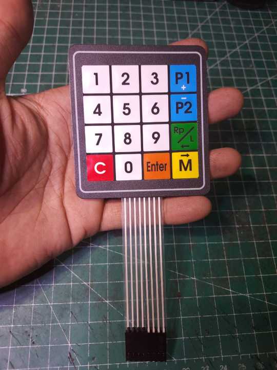 Tombol Keypad Pom Mini Tombol Model Standard Pertamini Digital | Lazada ...