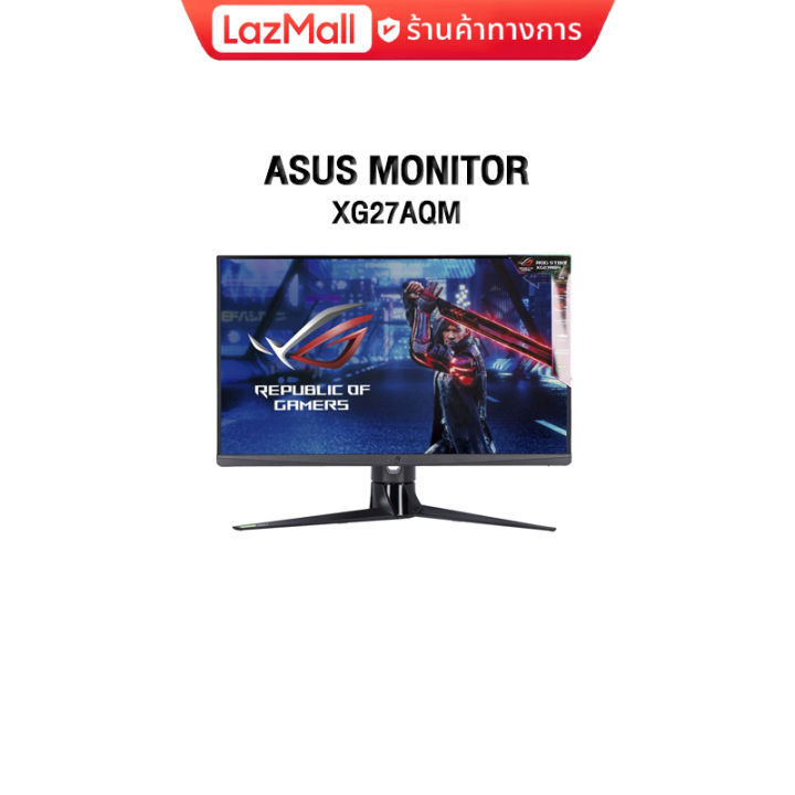[ผ่อน0%10ด.]ASUS MONITOR ROG STRIX XG27AQM/ประกัน3y+Onsite | Lazada.co.th