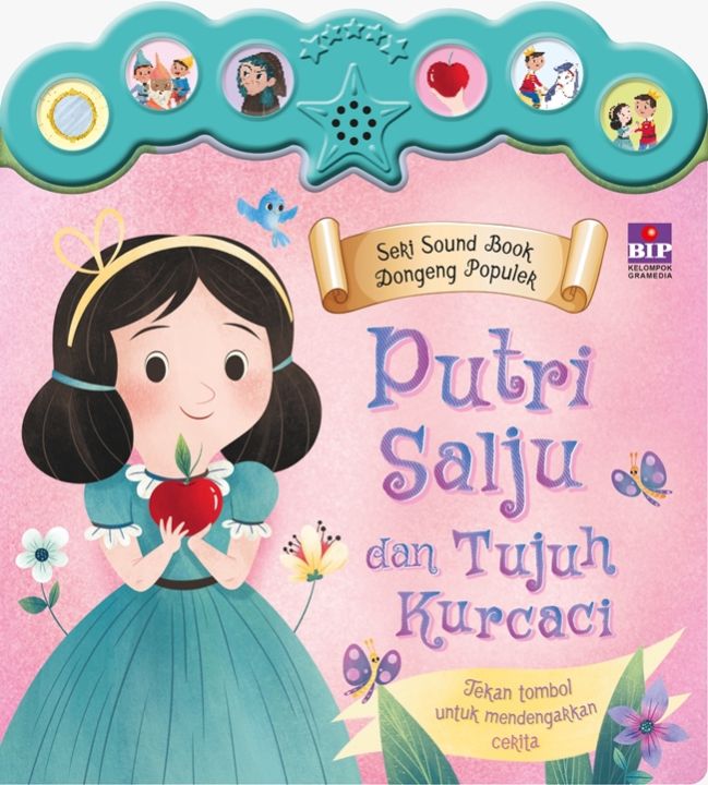 BUKU SERI SOUND BOOK DONGENG POPULER: PUTRI SALJU DAN TUJUH | Lazada Indonesia