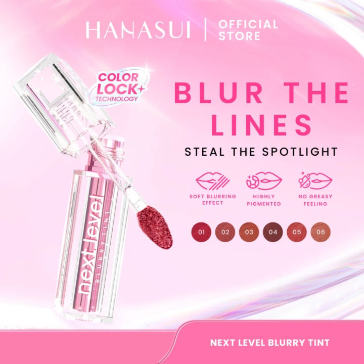 Hanasui Next Level Blurry Tint | Netto 2.5gr | Lazada Indonesia