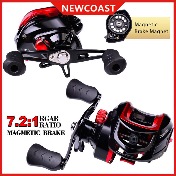 Ril Pancing Bc 7.2: 1 Max Drag 8kg Reel Casting Murah Rell Baitcasting ...